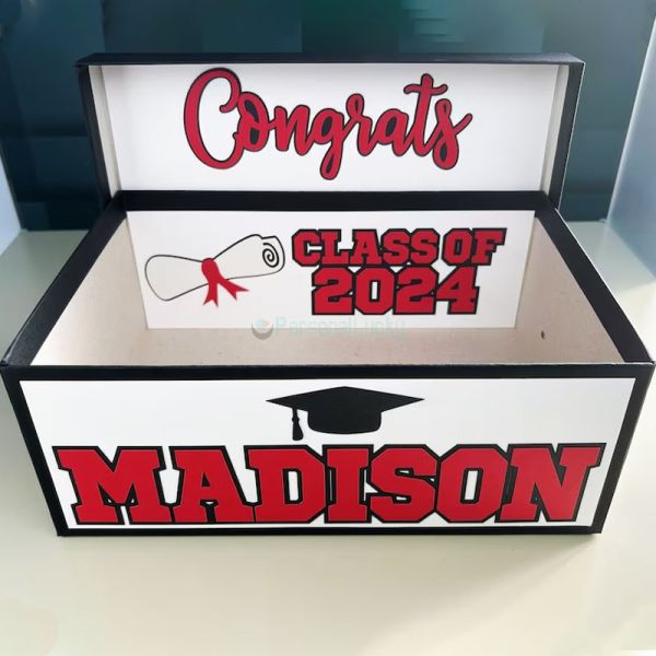 Graduation Card Box Graduation Memory Box Class of 2024 Gift Box ...