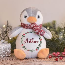Christmas Reindeer and Penguin Toy Custom Baby Christmas Gifts ...