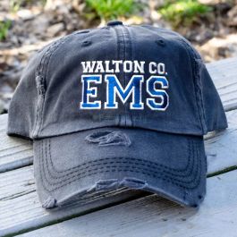 Personalized EMS Embroidered Baseball Hat EMS EMT Cap | PersonalLucky.com