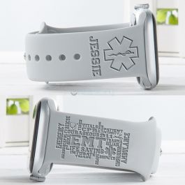 Personalized EMT Paramedic First Responder Watch Band | PersonalLucky.com