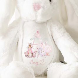 Personalized Easter Bunny Plush Soft Baby Rabbit Toy | PersonalLucky.com